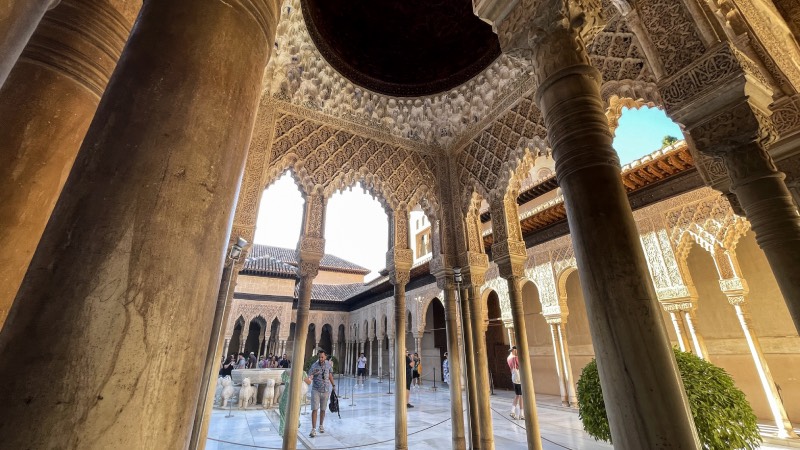 UNESCO Dünya Kültür Mirası listesinde yer alan İspanya'nın El Hamra ...