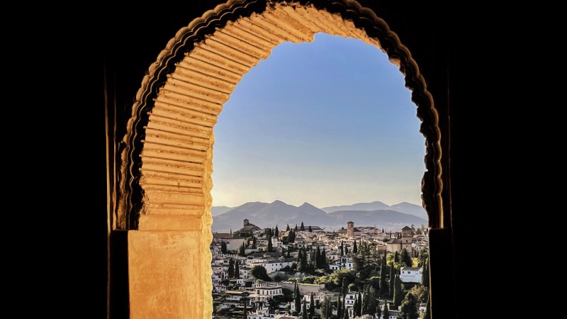 UNESCO Dünya Kültür Mirası listesinde yer alan İspanya'nın El Hamra ...