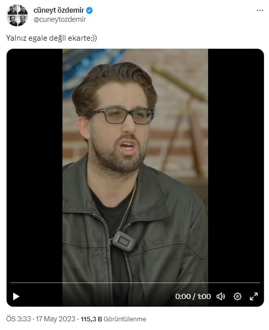 Doğu Demirkol ile Elif Dürüst arasındaki "Egale değil ekarte" diyaloğu ...