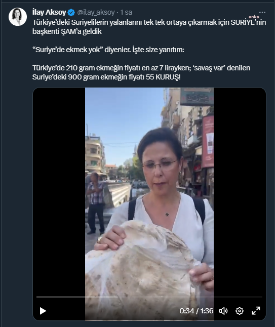 DP Genel Başkan Yardımcısı İlay Aksoy: Türkiye’deki Suriyelilerin ...
