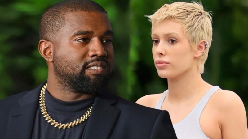 Kanye West ve eşi, ilginç kıyafetleriyle Türk dönercisinde kuyruğa ...