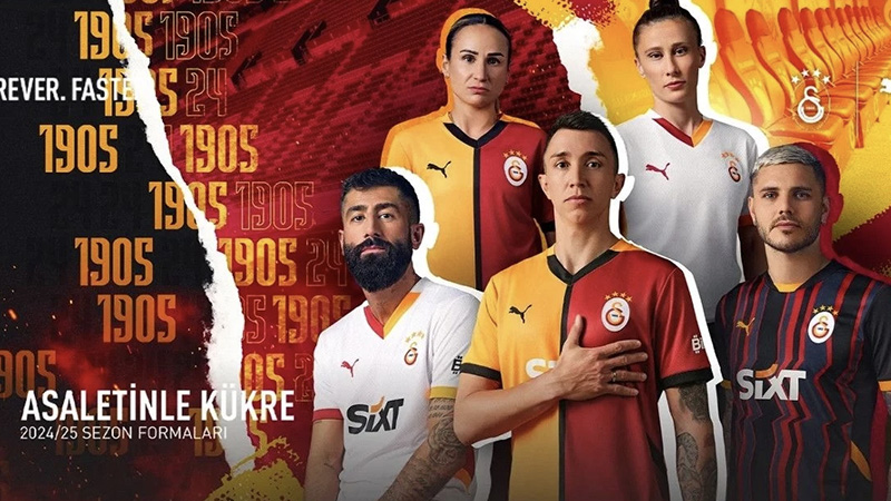 Galatasaray, yeni sezon formalarını tanıttı - Fotoğraf Galerisi