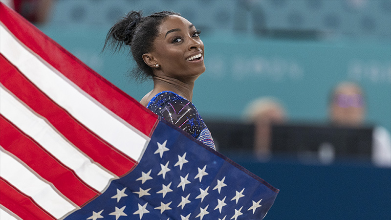 Paris 2024'e Simone Biles damgası: İkinci altın madalyasını kazandı