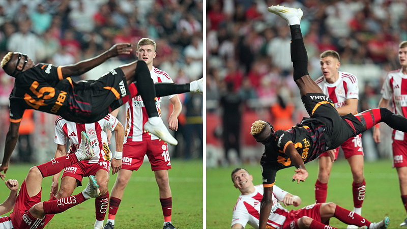 Victor Osimhen'den müthiş röveşata golü: Puskas Ödülü'ne aday olabilir