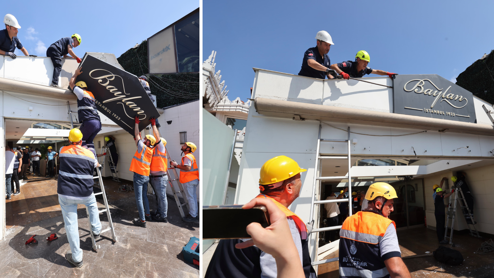İstanbul Boğazı'nda kaçak yapı yıkımı çalışmaları: Bebek'teki tarihî ...
