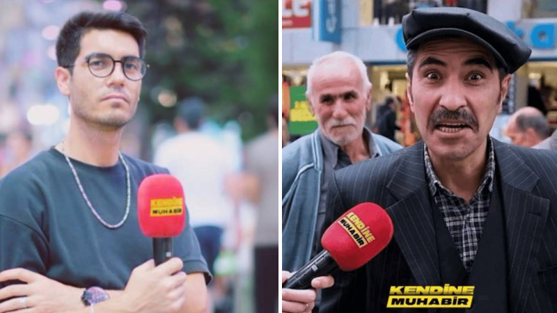 Sokak röportajında mani okuyan kişi ve 'Kendine Muhabir' tutuklandı