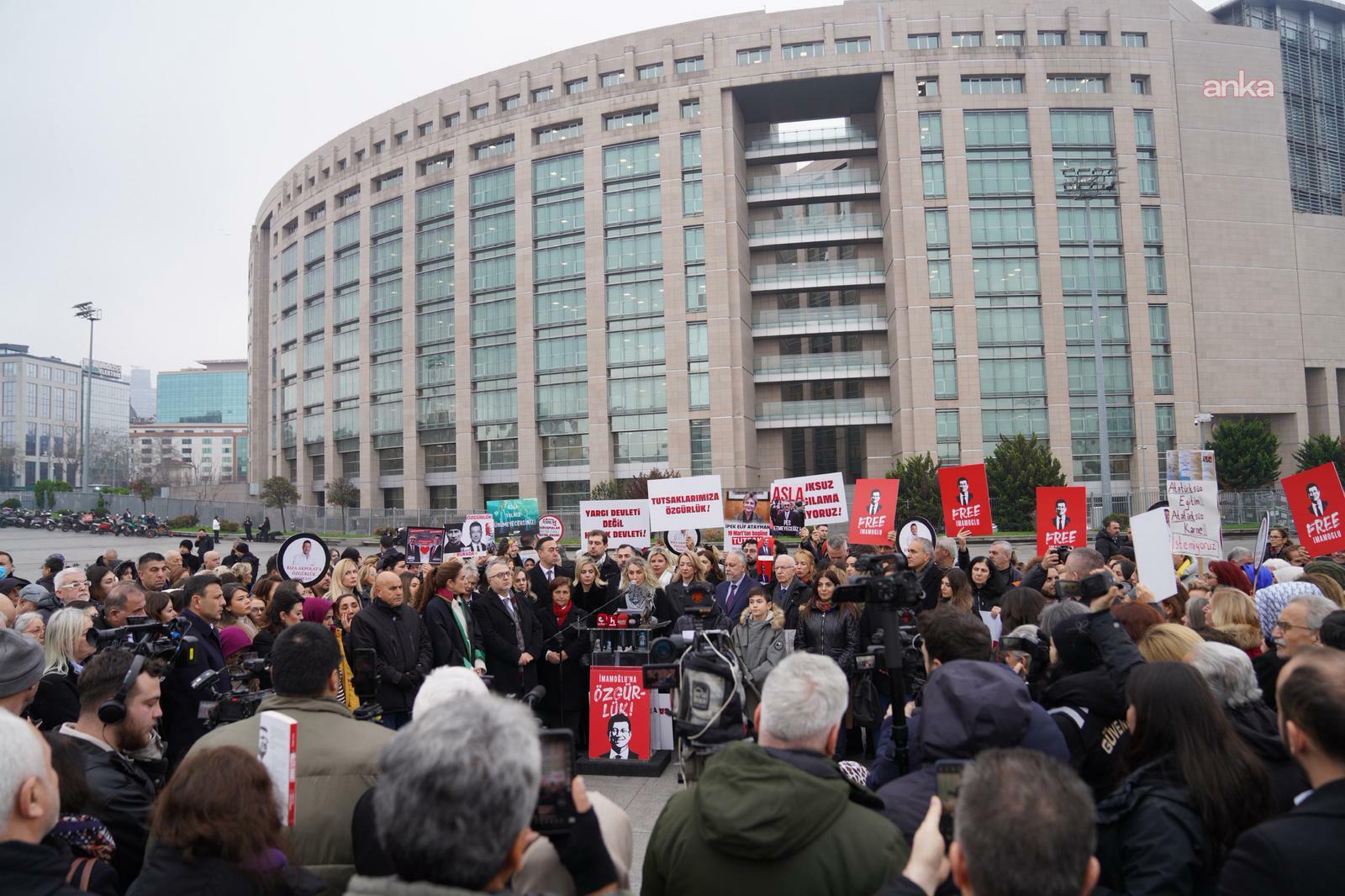 Dilek İmamoğlu: Dünyanın en büyük mahkeme salonunu da inşa etseniz her ...