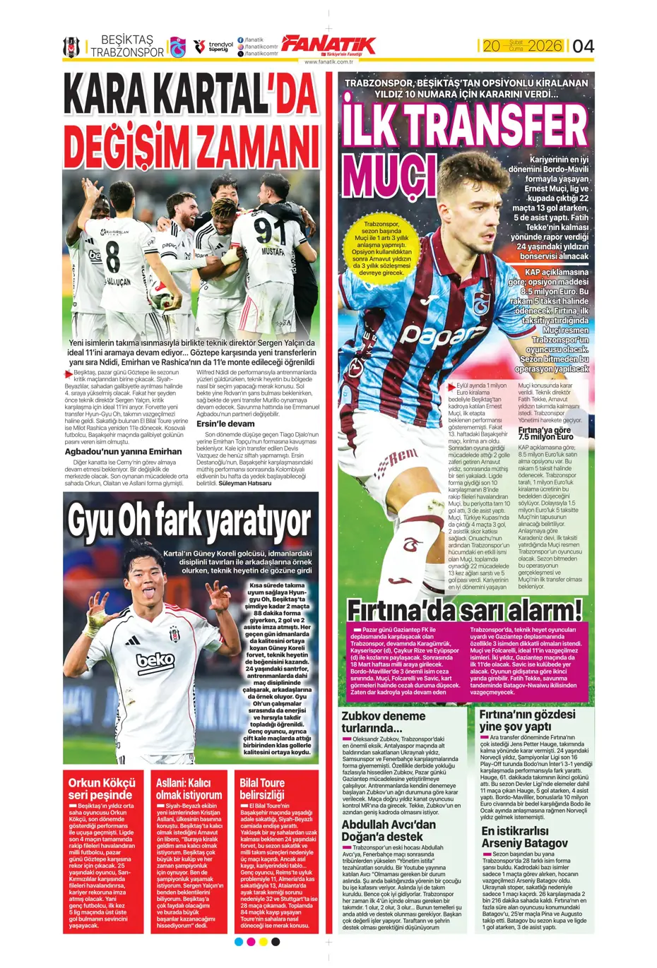 "Kadıköy'de kâbus gecesi" | Günün spor manşetleri - Foto Galerisi