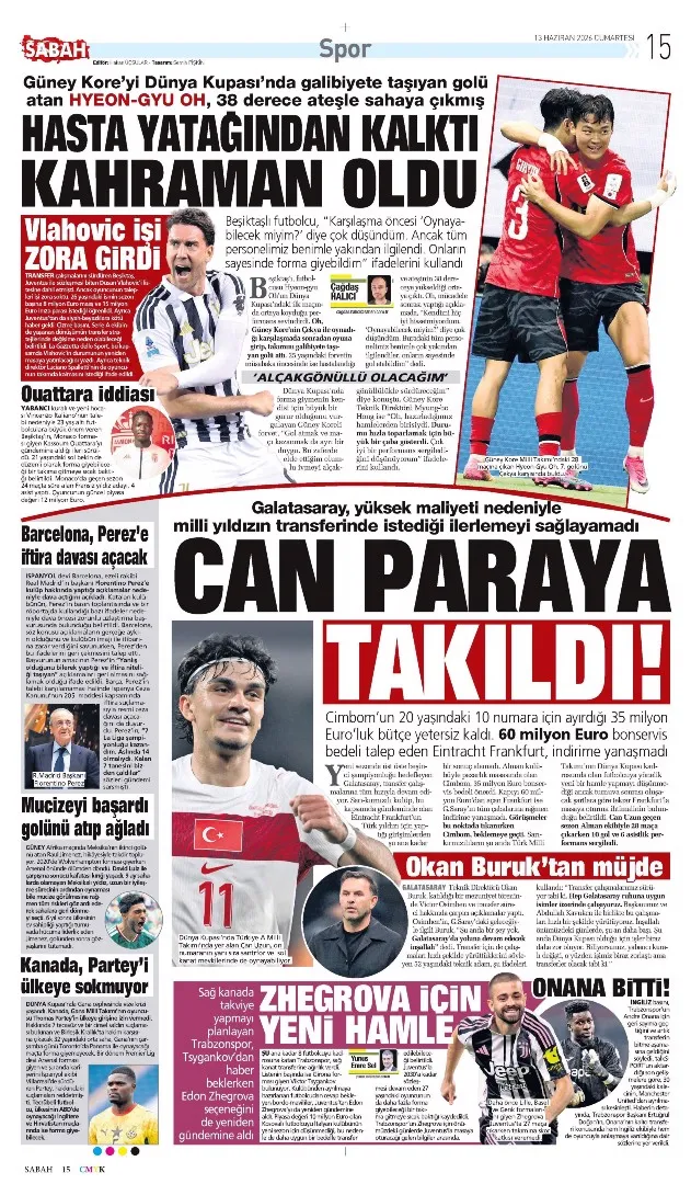 Günün spor manşetleri | Sonu kupa olsun - Foto Galerisi