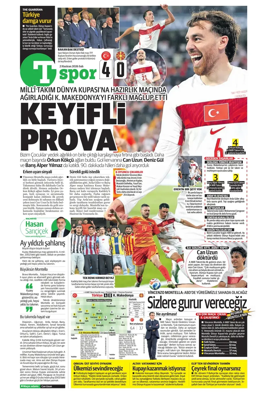 Günün spor manşetleri | Osimhen'e vize yok - Foto Galerisi