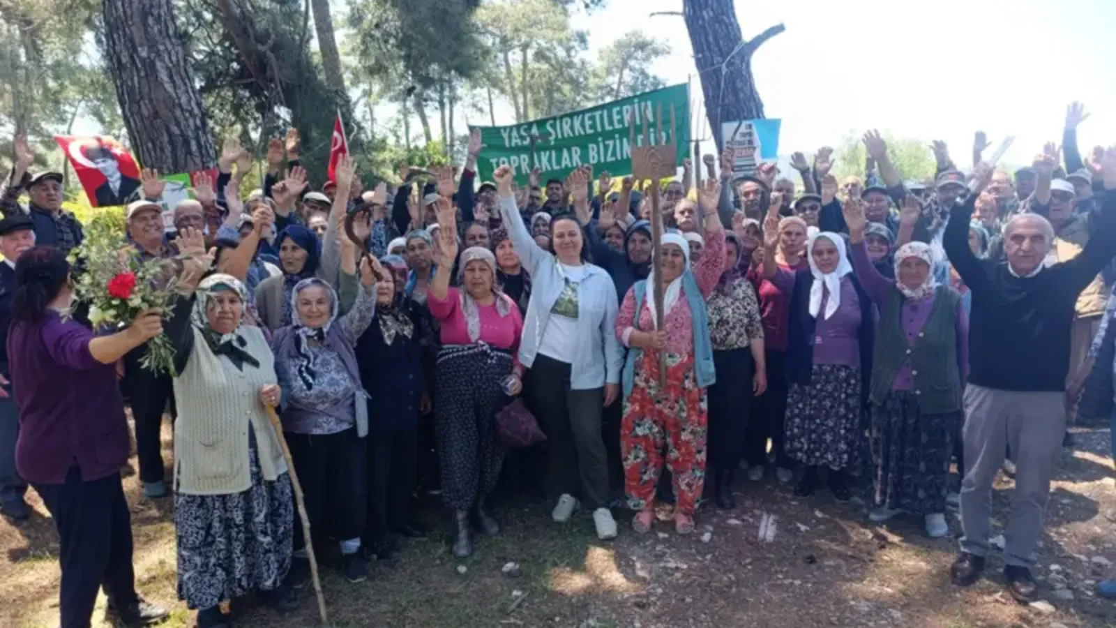 Akbelen protestoları sırasında tutuklanan Esra Işık'ın ikinci duruşması ...