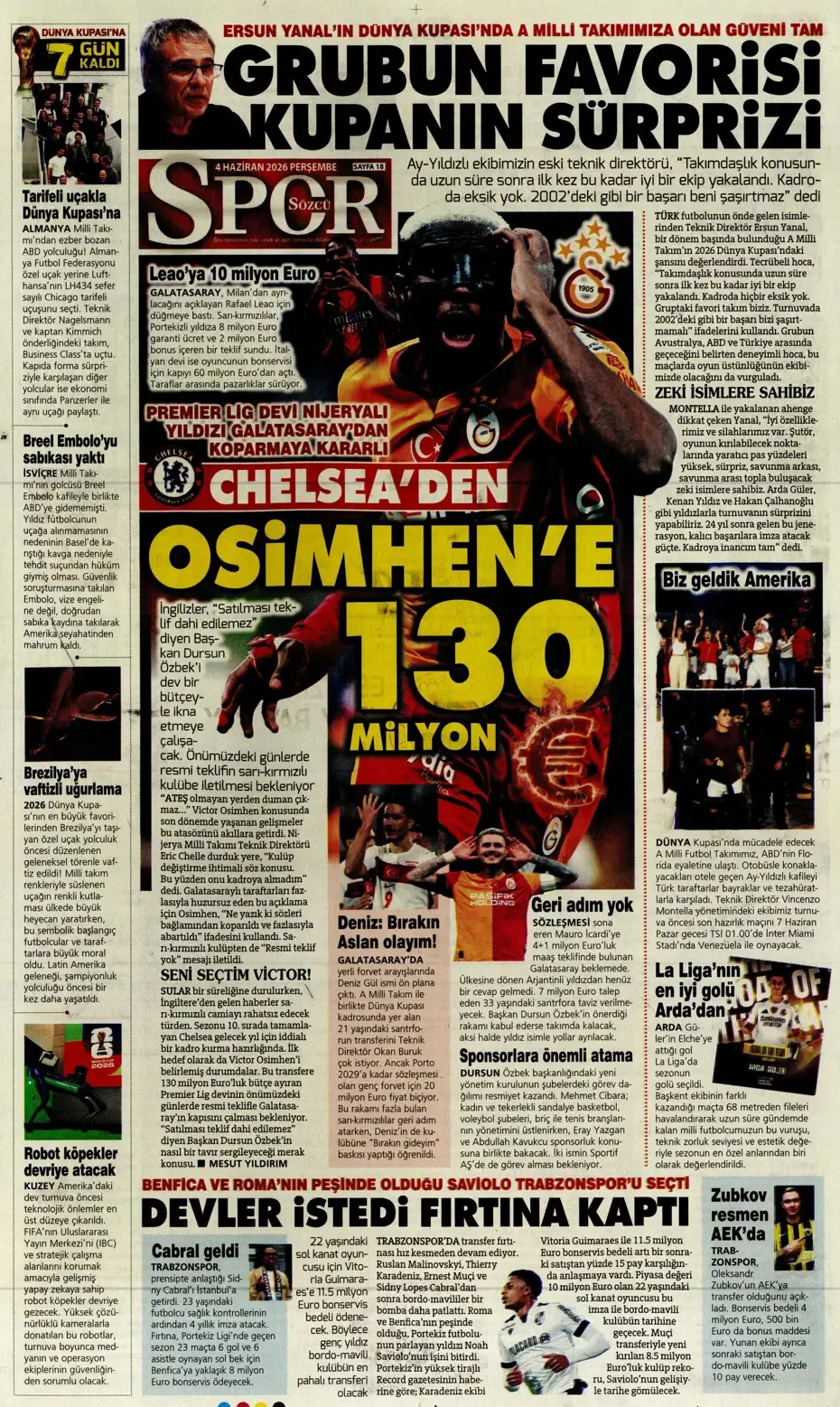 Günün spor manşetleri | Yıldız savaşları - Foto Galerisi