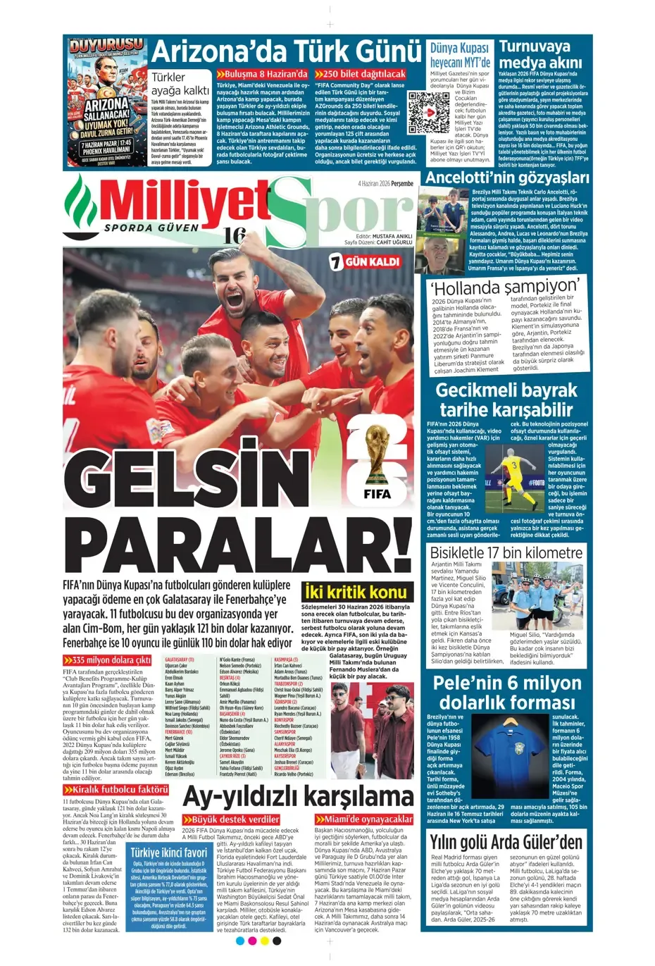 Günün spor manşetleri | Yıldız savaşları - Foto Galerisi